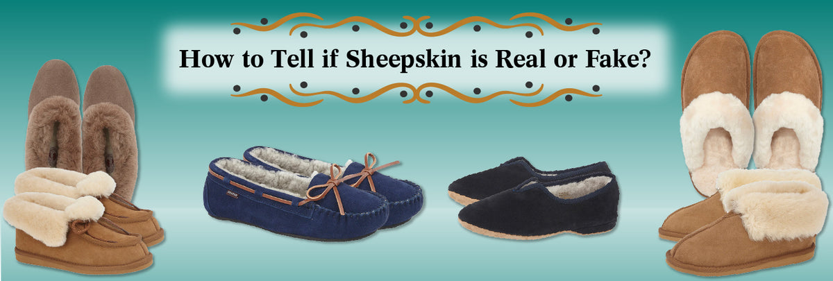 How to tell if sheepskin is real or fake | Sheepskin Slippers | Draper