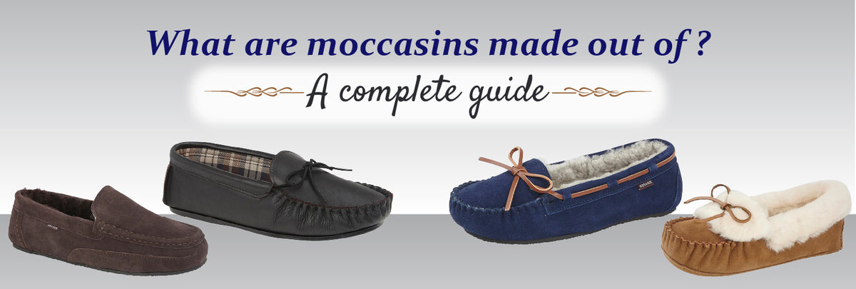 What are moccasins made out of? A complete guide | Moccasins | Draper