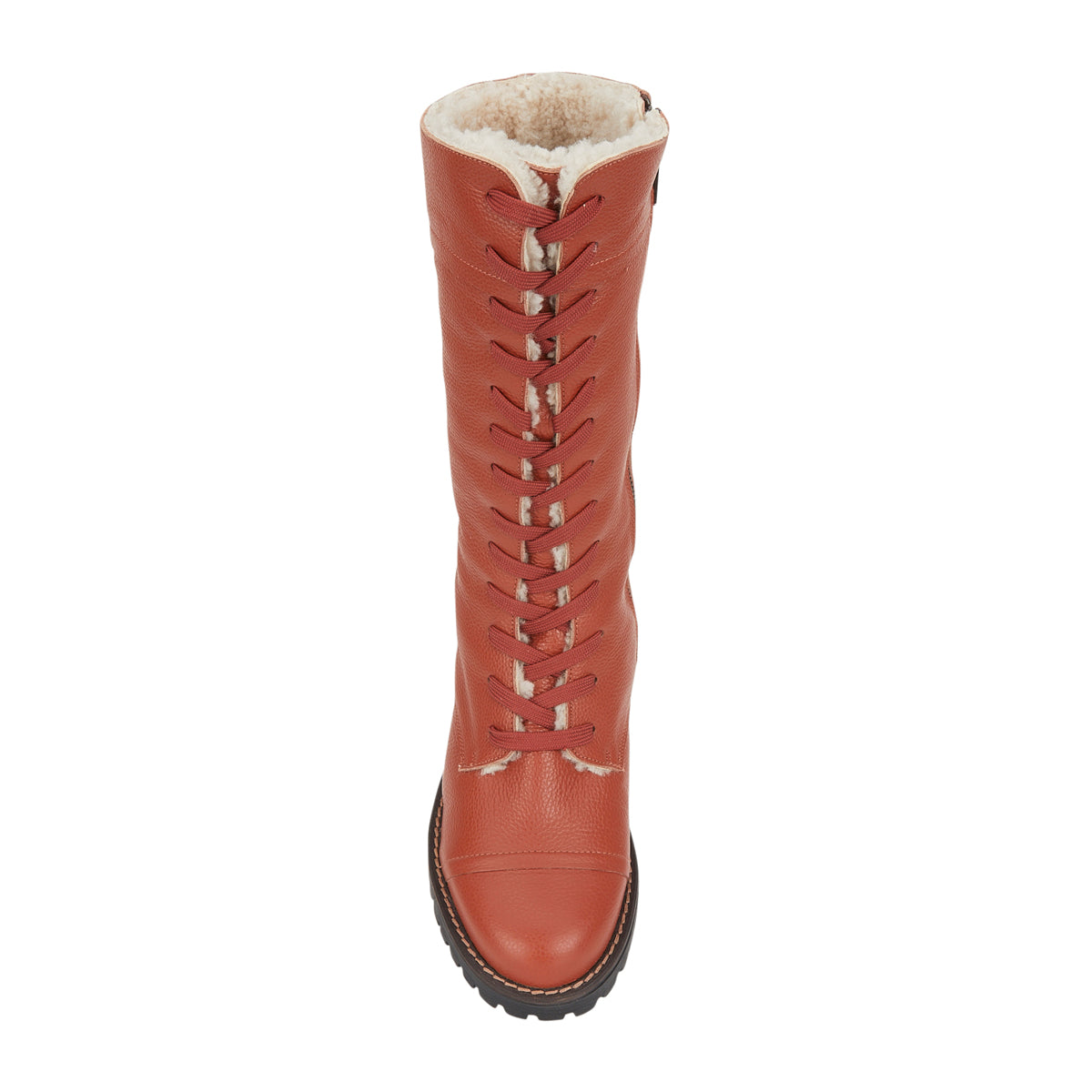 Dunkeld Tan Leather | Ladies Leather Sheepskin Boots | Drapers UK