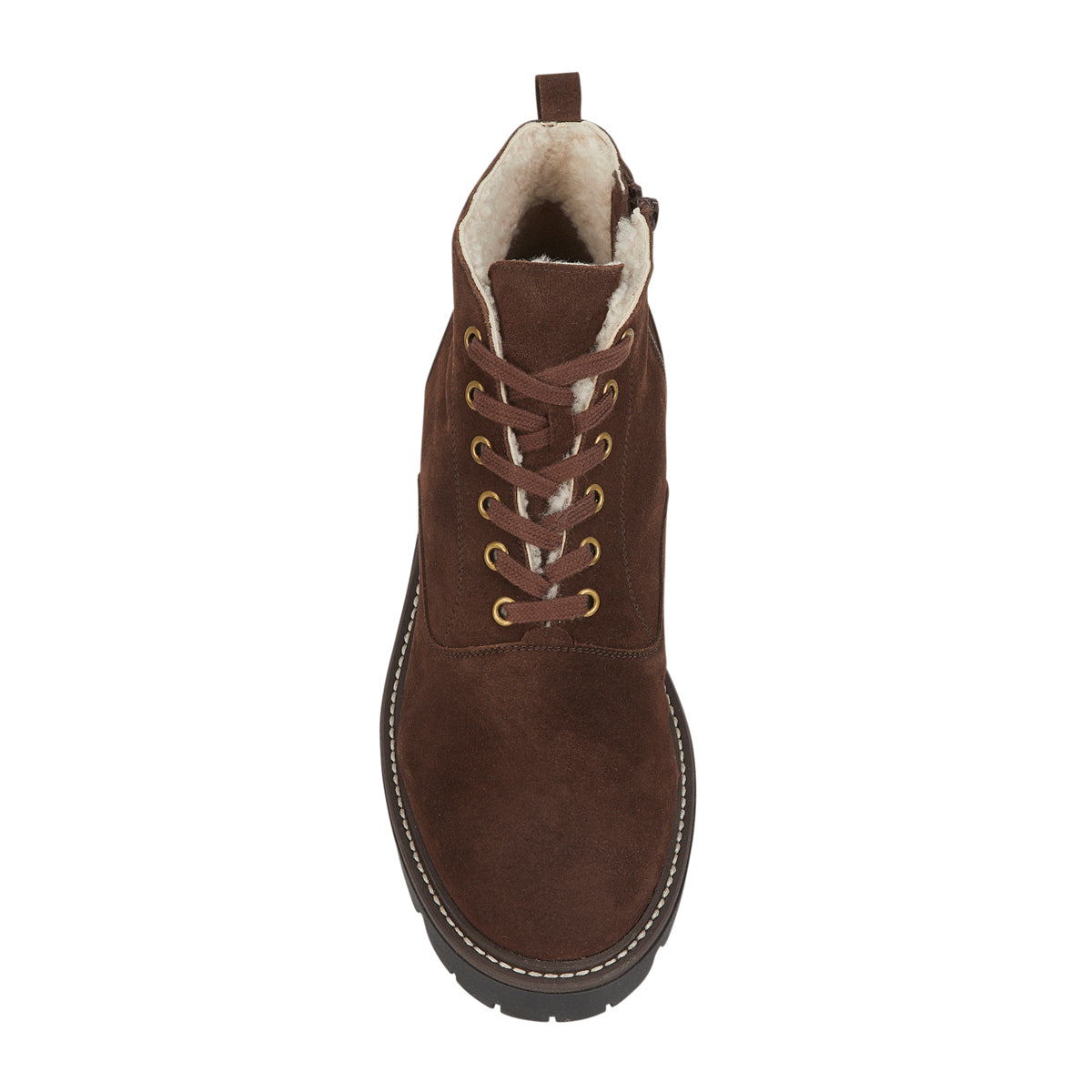 Bristol Mens Brown Sheepskin Boots | Suede Shearling Boots | Drapers