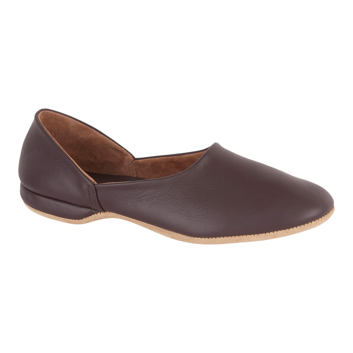 Spencer | Mens Soft Leather Grecian Slippers | Black, Wine | Draper